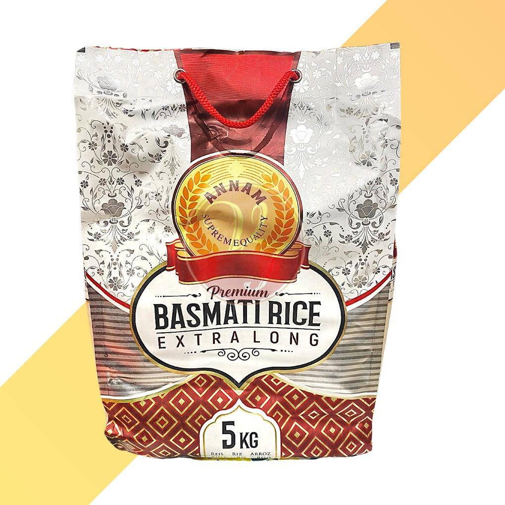 Basmati Rice Extra Long von Annam [5 kg - 10 kg] – Village Foods