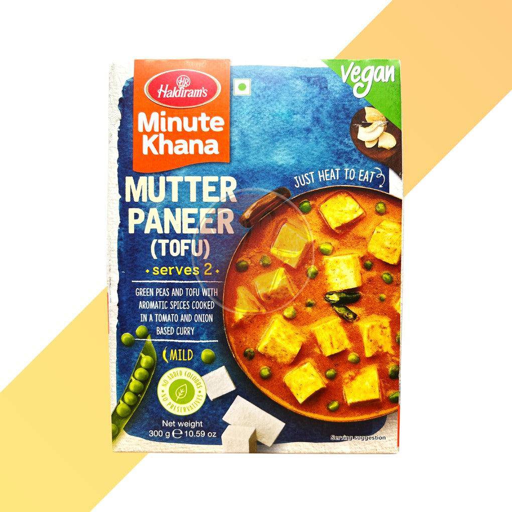 Mutter Paneer von Haldiram´s (Fertiggericht aus Erbsen und Tofu) - 300 ...