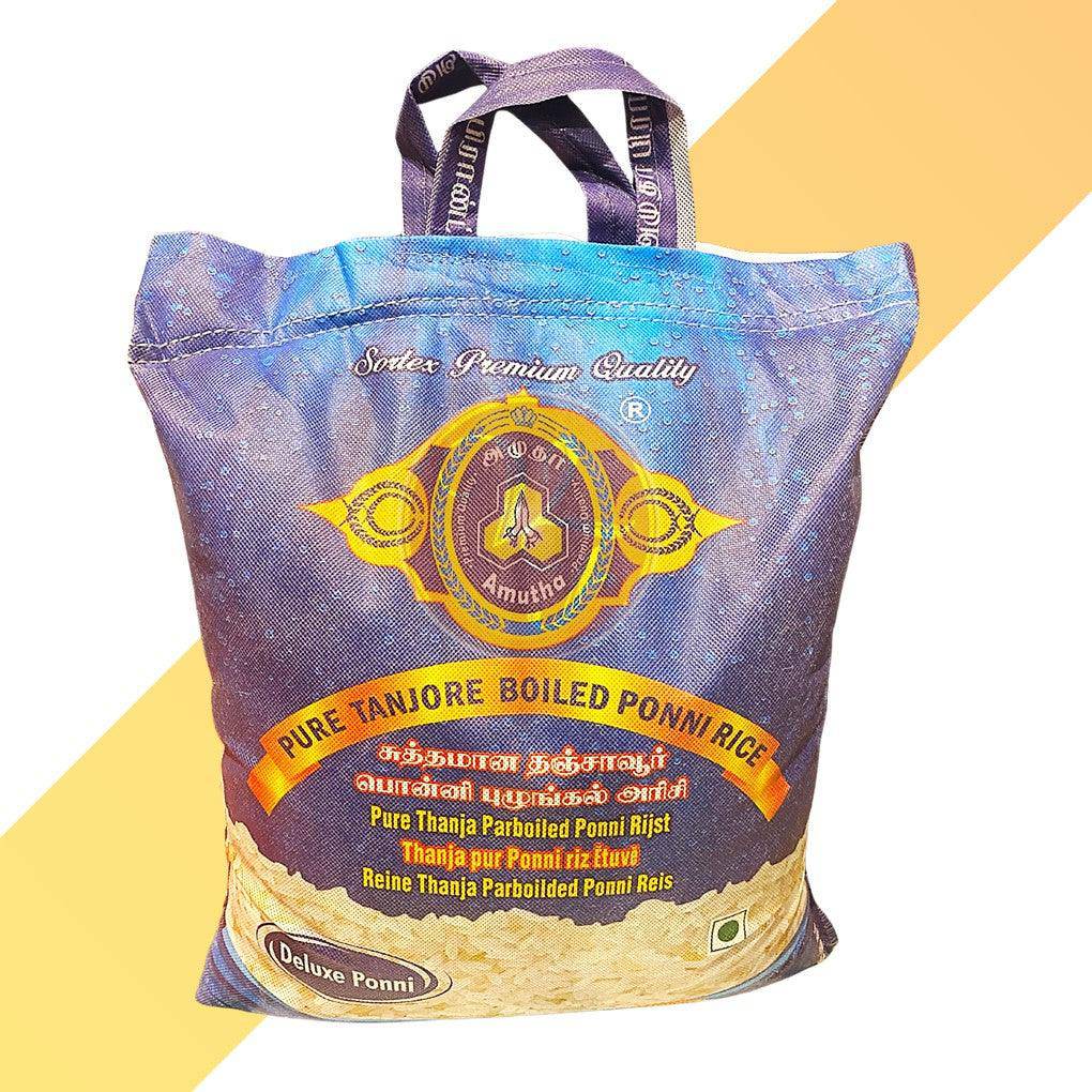 Ponni Boiled Rice – Pure Tanjore Boiled von Amutha 10 kg ...