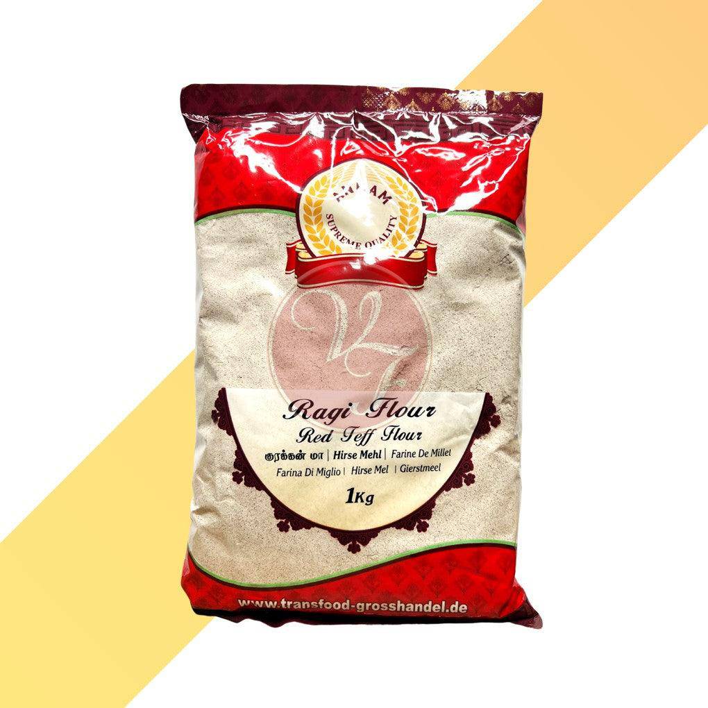 Ragi Flour von Annam (Fingerhirse-Mehl) - 1 kg – Village Foods