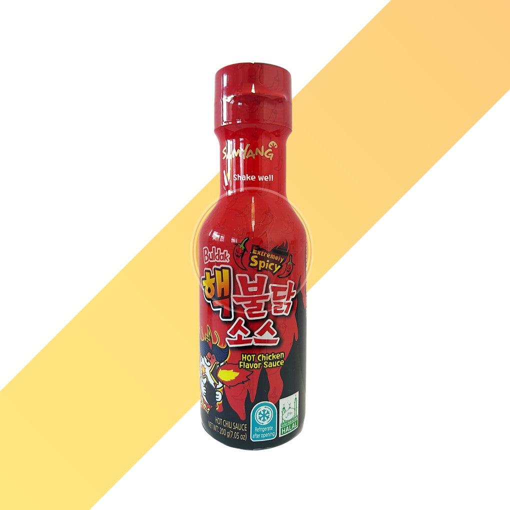 Buldak Extrem Spicy Sauce (Red) von Samyang (Hot Chicken Flavor Sauce ...