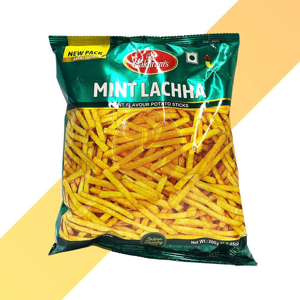 Mint Lachha 200 g von Haldiram's kaufen – Würzige Minz-Kartoffelsticks ...