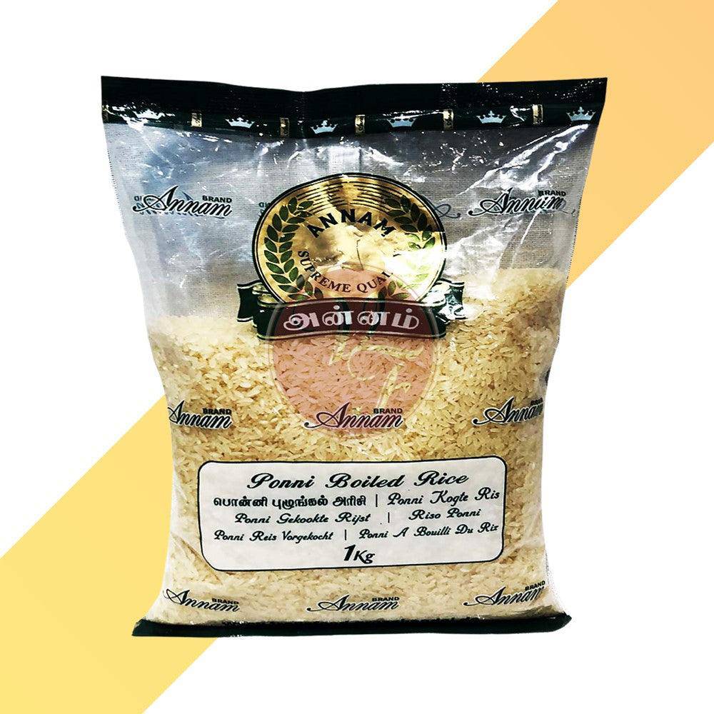 Ponni Boiled Rice von Annam – Hochwertiger vorgekochter Reis für ...