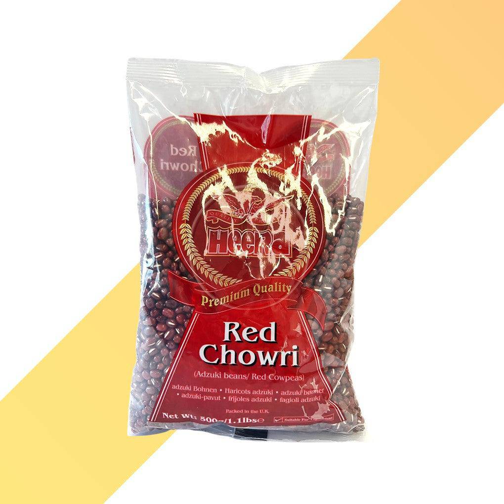 Adzukibohnen von Heera (Red Chowri) - 500 g – Village Foods